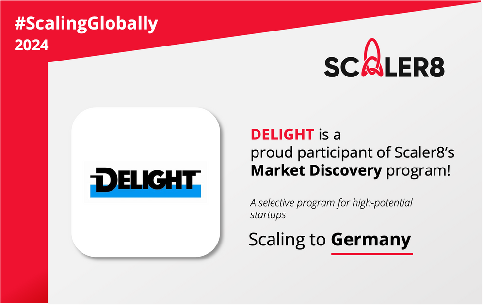 DELIGHT Joins Scaler8's Market Discovery Program
